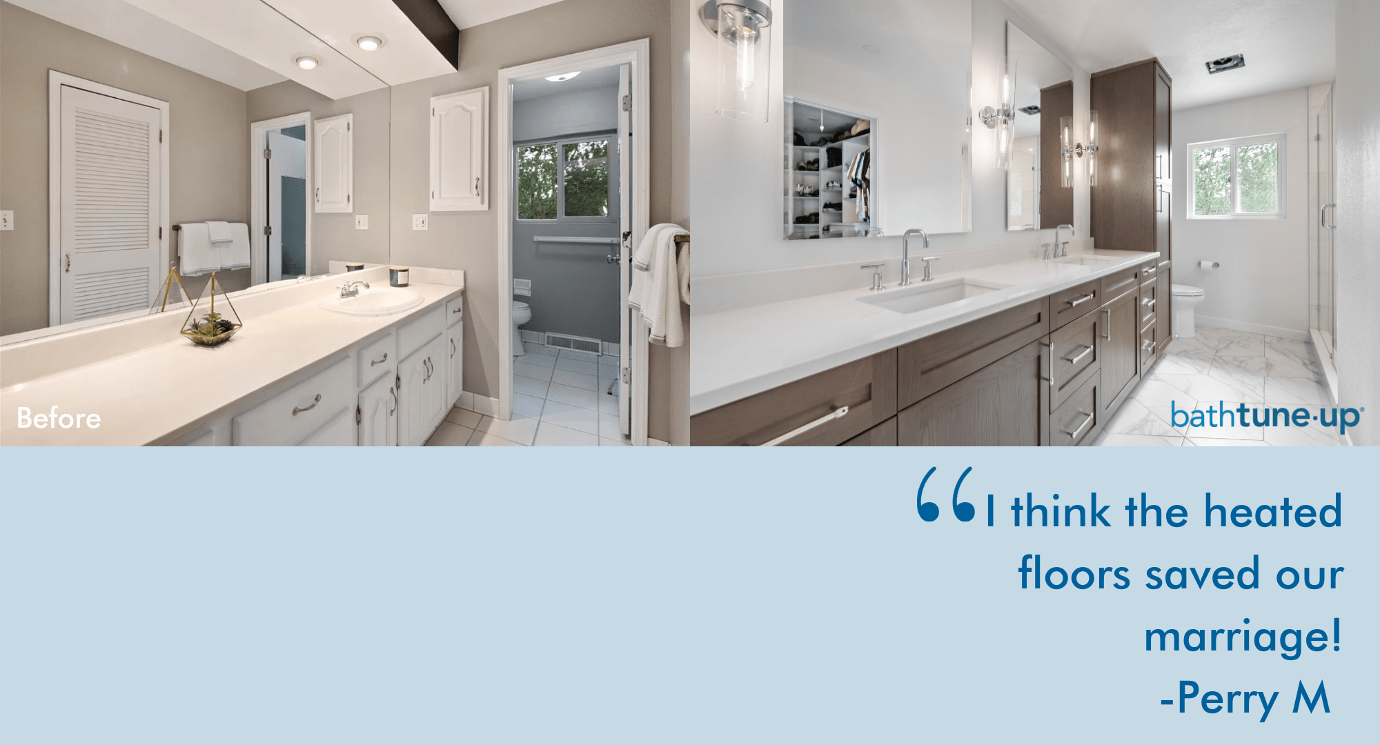 Meg and Perry's Bath Tune-Up Story | Bath Tune-Up